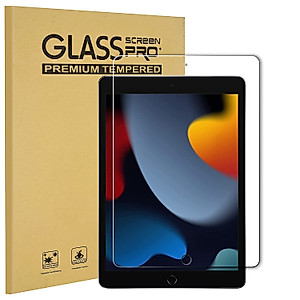 Tempered Glass Screen Protector for 2021 Apple 10.2-inch iPad,9H Hardness, Anti-Scratch,Anti-Explosion, Compatible with iPad 10.2 inch 9th Generation, 8th Generation, 7 Generation, 2021/2020/2019
