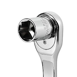 Powerbuilt 11 Piece Metric Shallow Socket Set, 1/4-Inch Drive, 6 Point, Dual Grease Rings, Size Markings - 640498