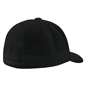 EvoShield unisex adult Usa Hat, Black, Small-Medium