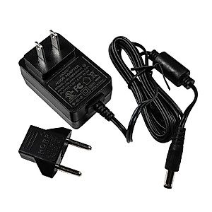 HQRP AC Adapter Power Supply Compatible with Roland TD-3, TD-4, TD-6, TD-6V, TD-8, TD-9, TMC-6, TU-1000 [UL Listed] + Euro Plug Adapter