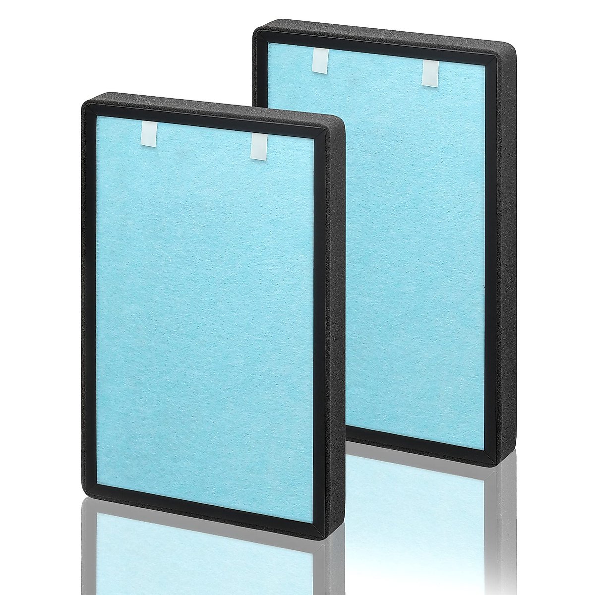 Nisreen PB-P01 Replacement Filter Compatible with Pro Breeze Air Pu-rifier Filter Replacement Model PB-P01, Compare to Part# PB-P01F, 4-IN-1 PB-P01F-US Filter with H13 True HEPA, 2-Pack