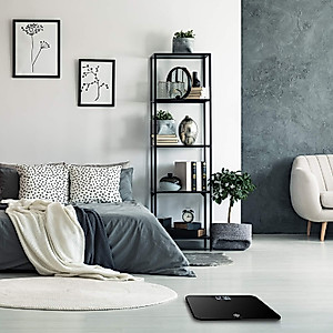 Etekcity Digital Bathroom Scale for Body Weight for People, Extra Wide Platform and High Capacity, Large Number and Easy-to-Read on Backlit LCD Display, 440 lb