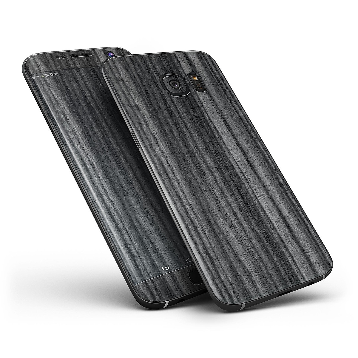 Design Skinz Design Skinz Dark Ebony Woodgrain Full-Body Wrap Decal Skin-Kit for The Galaxy S9