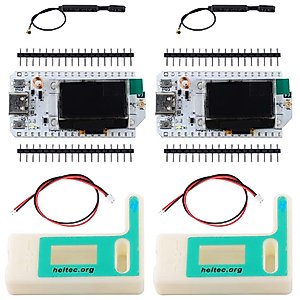 DIYmall 2 Sets 915MHZ ESP32 Lora V3 WiFi+BLE Development Board 0.96inch OLED Display ESP32-S3 Dual-core SX1262 Type-C Lora Kit for Arduino NodeMCU IoT