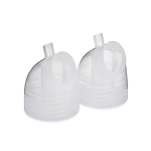 Motif Duo Breastshield Connectors, Replacement Parts for Breast Pump, Attaches to Motif Milk Collection Containers