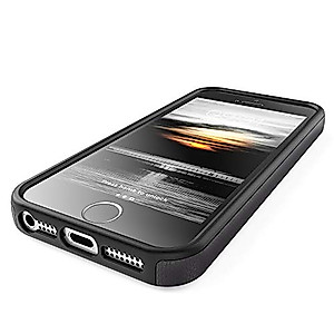 Crave iPhone SE [2016](1st gen) Case, Dual Guard Protection Series Case for iPhone 5 / 5s / SE - Black