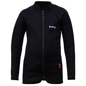 NRS Youth Bill's Wetsuit Jacket-Black-L