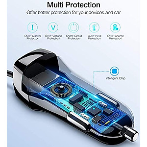 USB C Car Charger Compatible with Samsung Galaxy S23/S22/S21/S10/S20/Ultra/Plus/Note 20/10/A53/A13/5G/A03S/A12/S9/S8 Car Charger,Google Pixel 7/6/Pro/7a/6a/5/4/3/2/XL Type C Car Charger