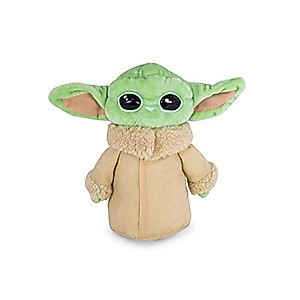 STAR WARS: The Mandalorian The Child 8-Inch Small Plush Toy with Pocket Zipper | Baby Yoda Plush Clip-On Doll | Super Soft Stuffed Animals Plushie