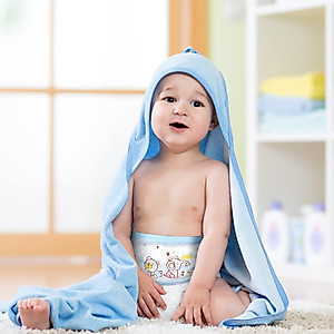 16 Pcs Cartoon Infant Umbilical Cord Cotton Baby Belly Band Soft Newborn Navel Belt for 0-12 Months Toddlers, 2 Styles