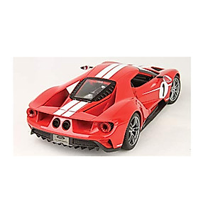 Maisto 2017 Ford GT #1 Red Heritage Special Edition 1/18 Diecast Model Car 31384
