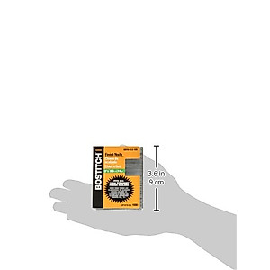 BOSTITCH Finish Nails, Bright, 2-1/2-Inch, 16GA, 1000-Pack (SB16-2.5-1M)