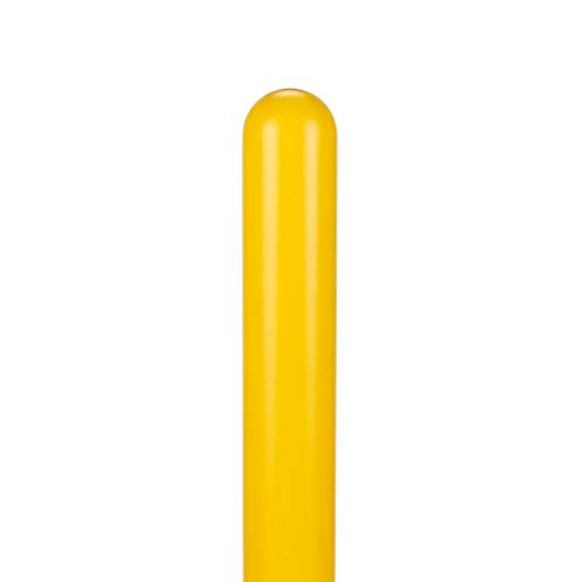 Innoplast BollardGard 4" x 52" 1-Pack Round Top Bollard Cover (Yellow No Tape)