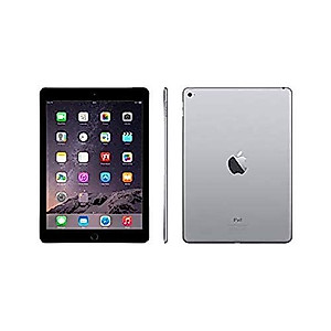 Apple MGKL2LL/A iPad Air 2 64GB, Wi-Fi, (Space Gray) (Renewed)