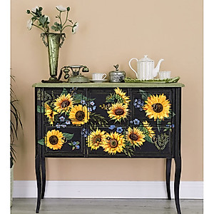 Redesign with Prima 655350644840 Transfer, Sunflower Fields