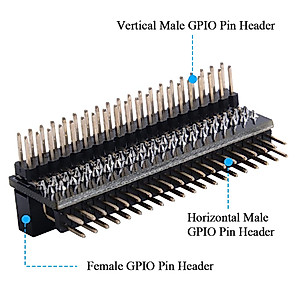 GeeekPi Micro Connectors 40-pin GPIO 1 to 2 Expansion Board for ...