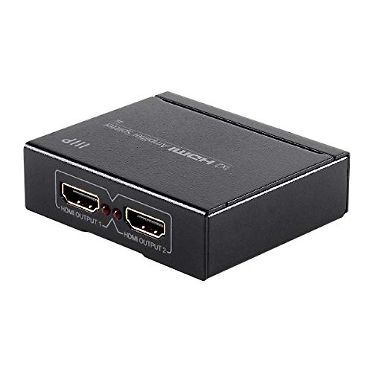 Monoprice Blackbird 4K 1x2 HDMI Amplifier Splitter |48-bit Deep Color, 3D Video Support (Compatible with PS4/5 Xbox Apple TV Fire Stick Roku Blu-Ray Player)