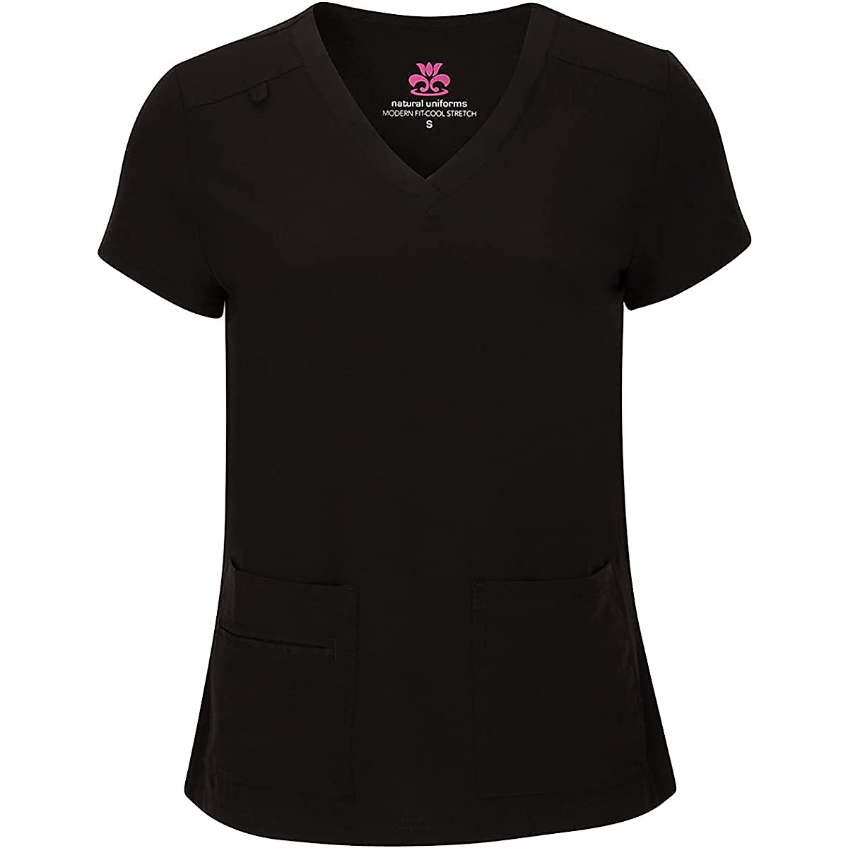 M&M SCRUBS Women's Breathable Cool Stretch Fabric Scrub Top and cargo Pant Set