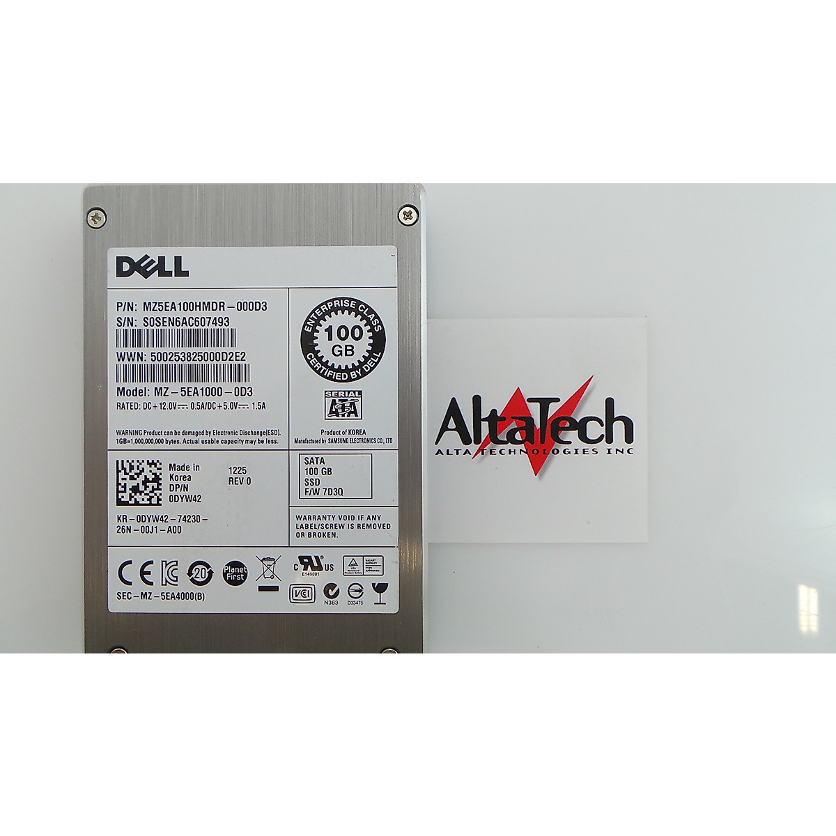 Dell SSD 100GB, DYW42