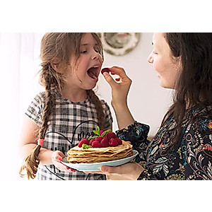 Moss & Stone Electric Crepe Maker With Auto Power Off, Portable Crepe Maker & Non-Stick Dipping Plate, ON/OFF Switch, Nonstick Coating & Automatic Temperature Control, Pan APO