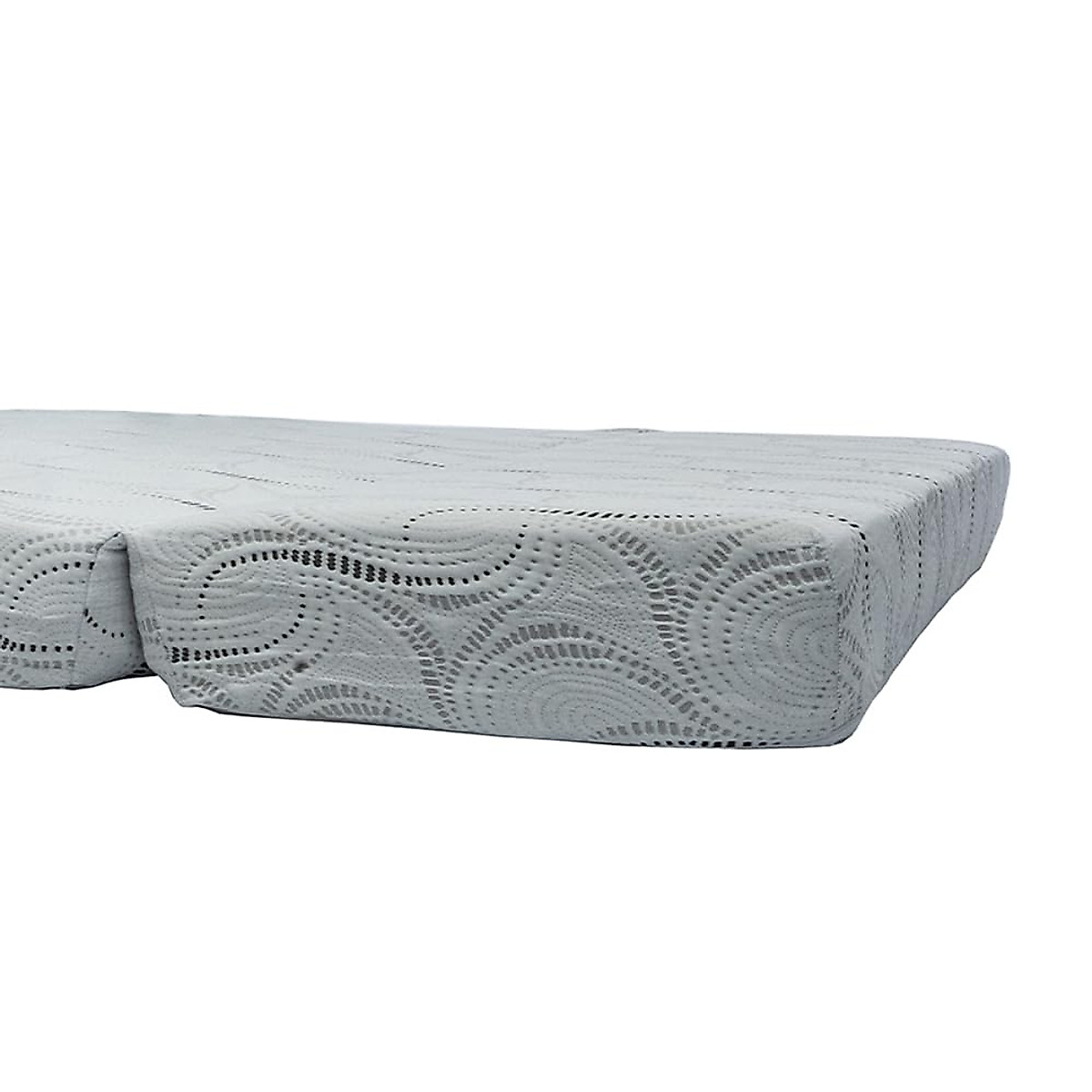 Cozyway 1/3 Bifold RV Short Queen Mattress - 8 Inch Memory Foam, Perfect for RVs and Campers, Queen Short Mattress Alternative