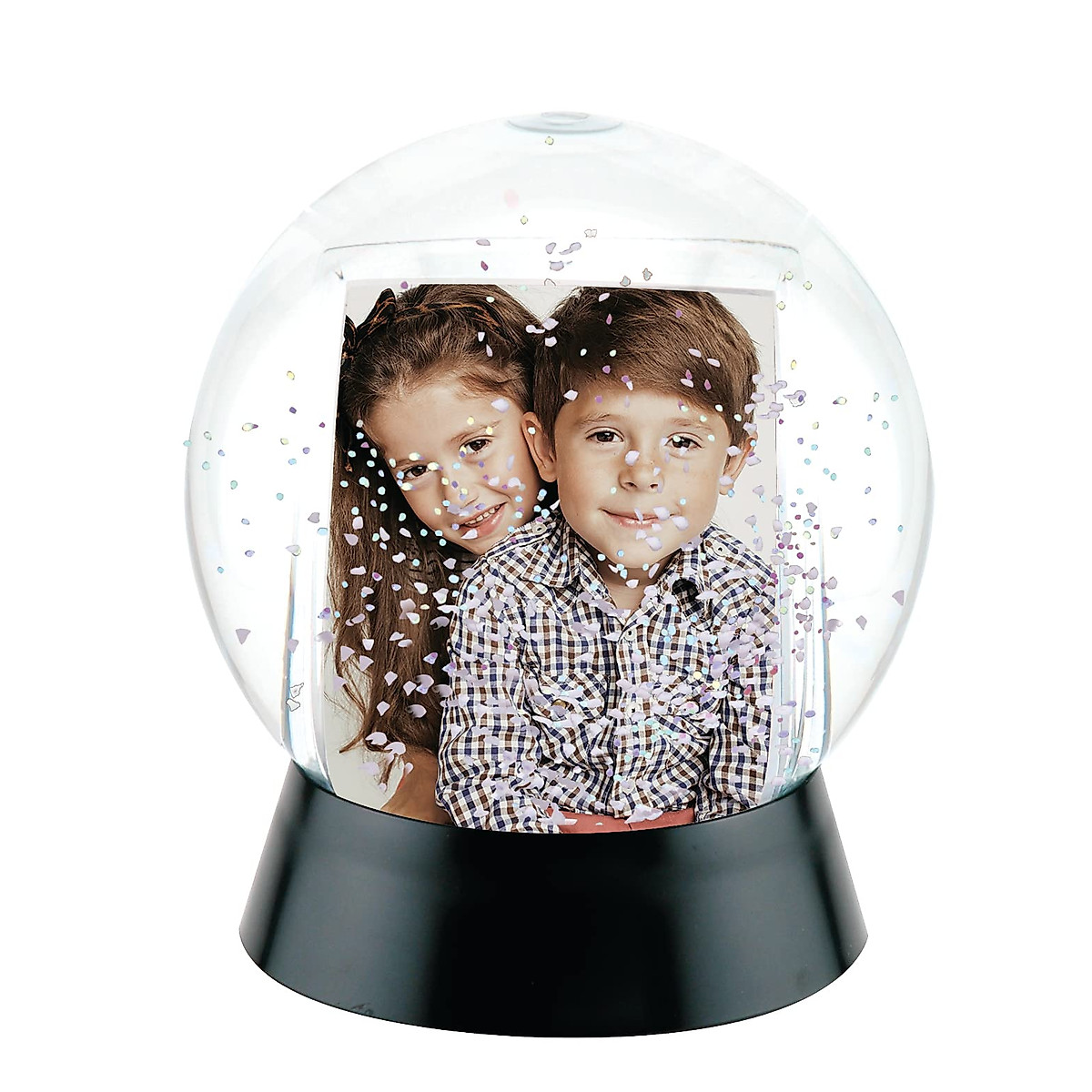 Photo Snow Globe with Black Base