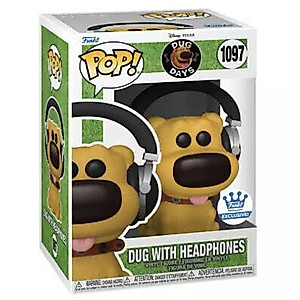Funko Dug Days POP! Disney Vinyl Figurine Dug with Headphones 9 cm