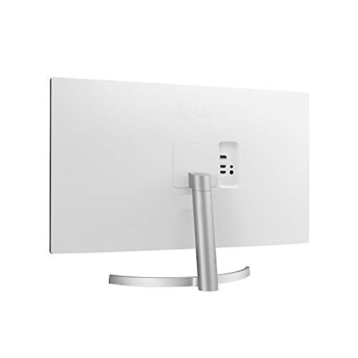 LG 32UN500-W Monitor 32" UltraFine (3840 x 2160) Display, AMD FreeSync, DCI-P3 90% Color Gamut, HDR10, Built-in Speakers, 3-Side Virtually Borderless Design - Silver/White