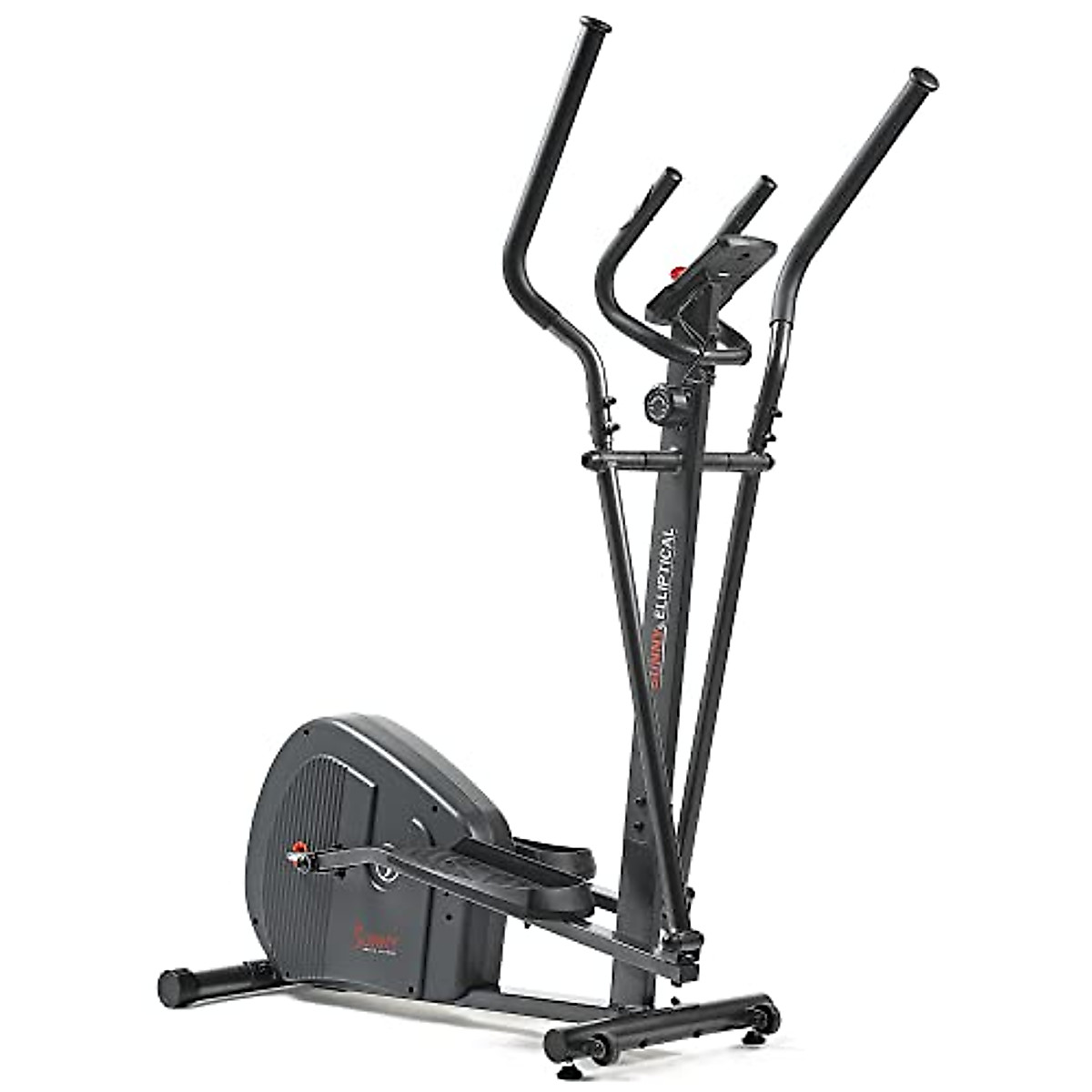 Sunny Health & Fitness Endurance Full Body Smart Magnetic Resistance Elliptical Machine with Digital Performance Monitor, Low Impact Exercise, Pulse Sensors, and Bluetooth SunnyFit App – SF-E321003