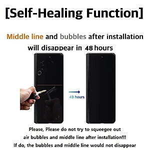 [5+2] 5 Anti-glare(matte) TPU film Screen protector + 2 Lens Protector compatible with [Lenovo] Motorola ThinkPhone 5G 2023 Easy to Install TPU Film screen protector Scratch Resistant [Perfect Fit for