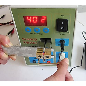 220V Battery Spot Welder Micro-computer Pulse Spot Welding Machine 787A+