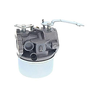 Chacarbtu 632537A Carburetor for Tecumseh 640309 SK840 HSK845 HSK850 TH139SA TH139SP Snow Blower with 35440 35438 Throttle Control Knob Kit