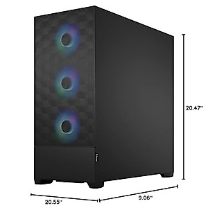 Fractal Design Pop XL Air RGB Black Tempered Glass Clear Tint