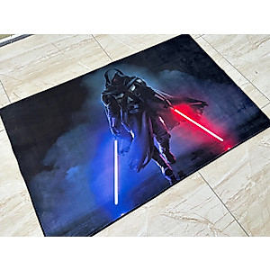 Kids Room Rug, Fashion Rug, for Living Room,Stormtrooper Rug,Starwars Rug,Soldier Rug, Cool Rug,Movie Rug, Gift for Him Her BJ519.7 (63”x82”)=160x210cm