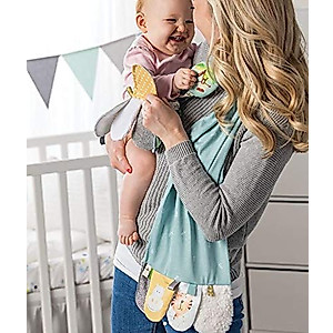 DEMDACO Mommy & Me Vibrant Colorful 9.5 x 52 Inch Soft Polyester Fabric Tactile Textured Whimsical Activity Fashion Scarf (Pretty Pink)