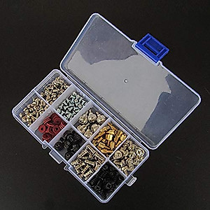 Screw 228PCS Assortment Kit Set Computer with Case for Motherboard Repair Tool Mounting Hardware Hard Disk Accessories Screws for PC