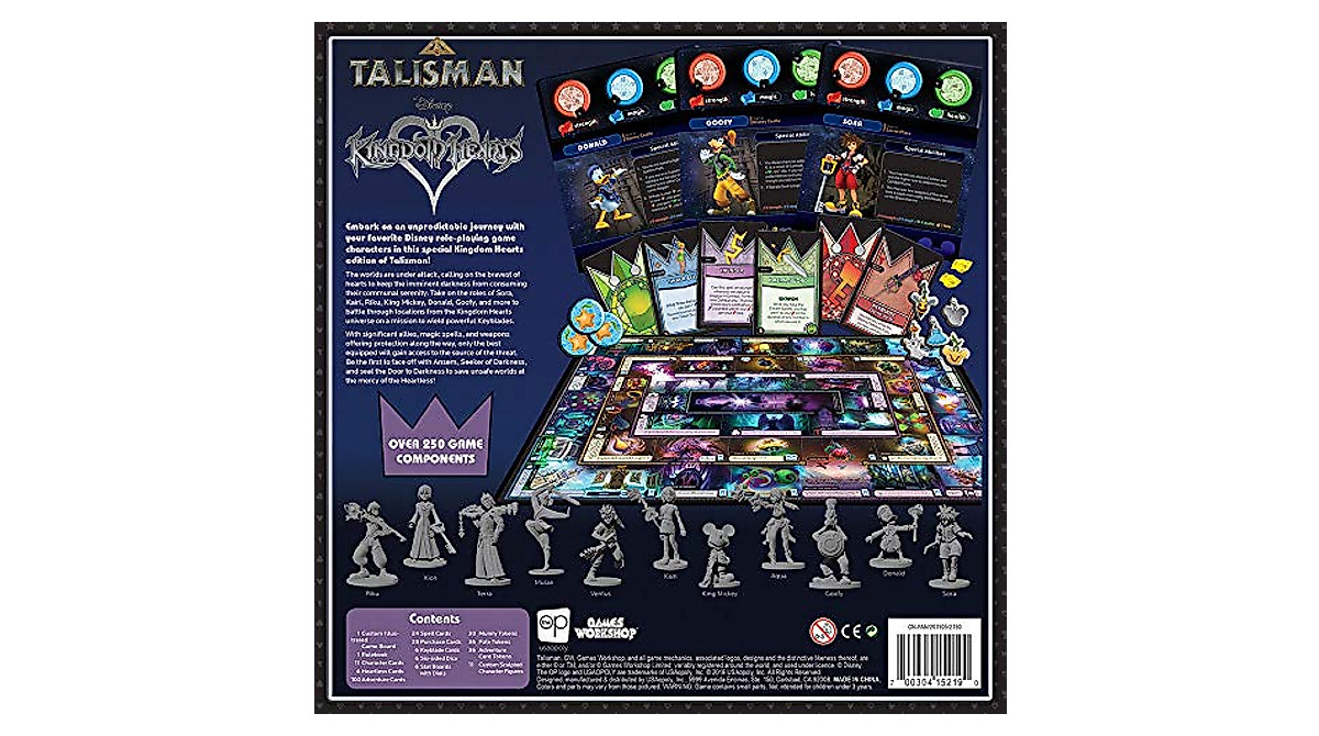 Kingdom Hearts Talisman Board Game - Join the Adventure