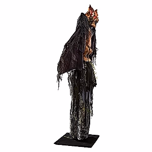 Spirit Halloween 6 Ft Desmodus Animatronic | Animated Decoration | Body Extends | Lunging Mechanism | Plays Sounds