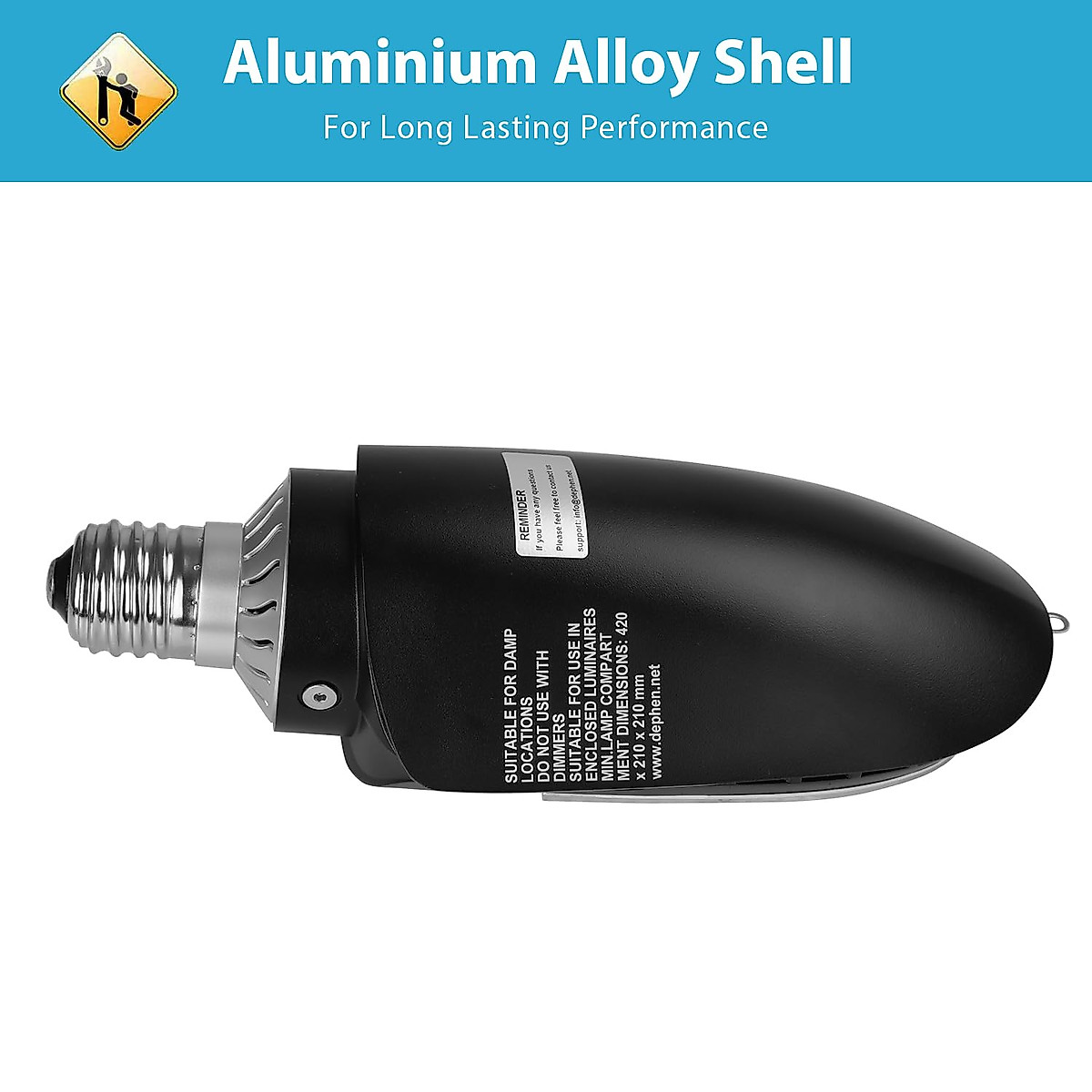 115W Retrofit LED Corn Light, 180° Paddle LED Bulb wiht Rotatable Mogul E39 Base 5000K 15500 Lm Led Corn Bulb Replaces 400W Metal Halide for Wall Pack Shoebox Parking Lot Canopy Street Fixture, UL