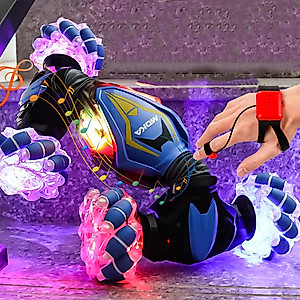 HDZXC All-Terrain Remote Control Car,RC Stunt Car,Deformable Off Road Truck,360 ° Flips Twisting Climbing Vehicle,Double Sided Rotating Race Car with Lights,for Kids