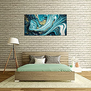 XXMWallArt FC2775 Abstract Texture Wall Art Marble Vortex Canvas Prints Painting for Living Room Bedroom Kitchen Home and Office Wall DecorWall Decor Home Decor
