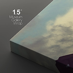 wall26 - 3 Piece Canvas Wall Art - Mountains in Alaska - Modern Home Art Stretched and Framed Ready to Hang - 16"x24"x3 Panels