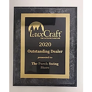 LuxCraft Balcony Chair - Counter Height - (Premium - Antique Mahogany)