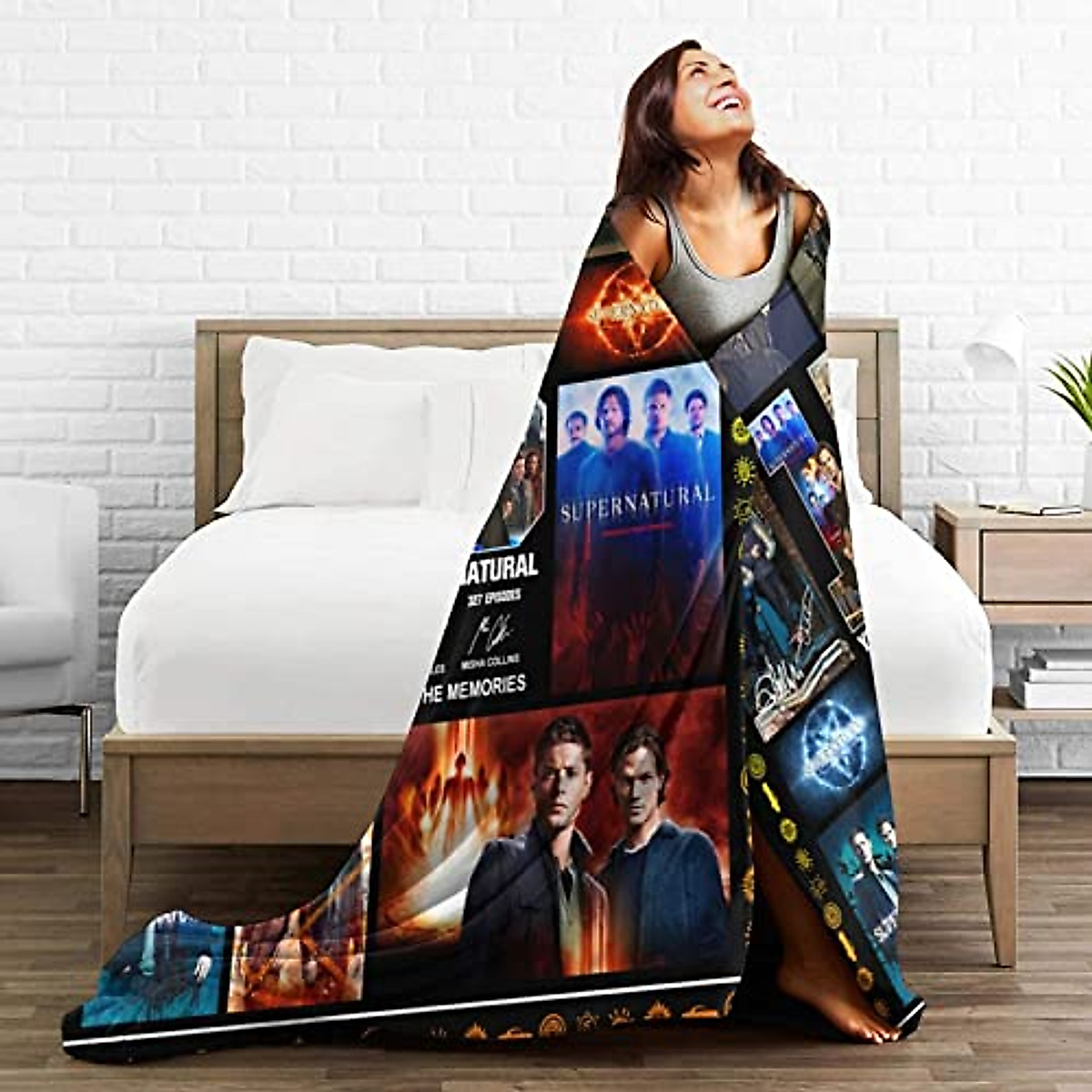 Throw Blankets Soft Cozy and Lightweight for Couch Sofa Bedroom Suitable hanoichos for Spring Summer