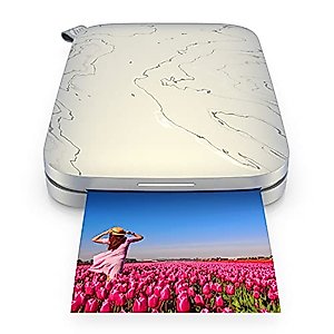 HP Sprocket Select Portable 2.3x3.4" Instant Photo Printer (Eclipse) Print Pictures on Zink Sticky-Backed Paper from your iOS & Android Device.