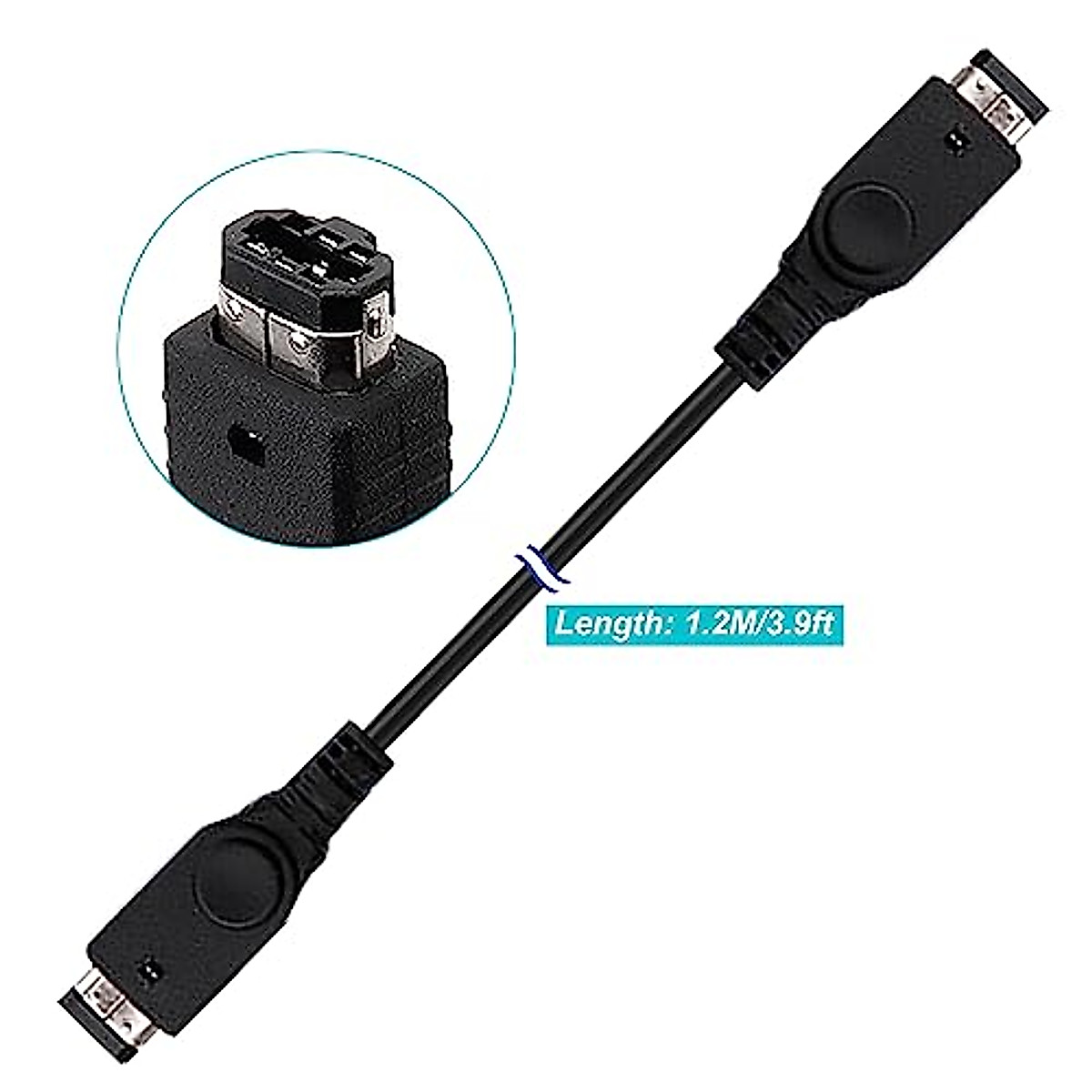 CUENSTOP GBA Link Cable, 2 Player Game Link Cable for Nintendo Gameboy Advance SP/Gameboy Advance, 3.9ft