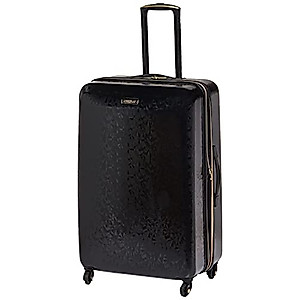 AMERICAN TOURISTER Belle Voyage Hardside Luggage with Spinner Wheels, Black, Carry-On 21-Inch
