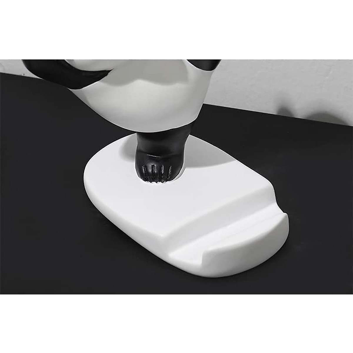 Phone Stand Desk Accessories Resin Panda Figurines Home Decor Decorative Tabletop Ornaments Cute Phone Holder