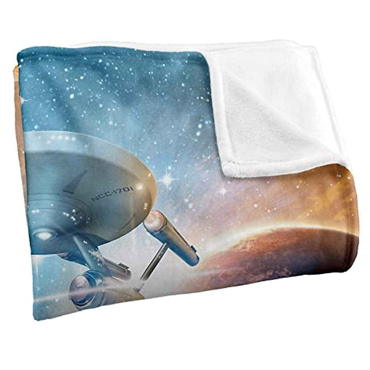 Star Trek Final Frontier Officially Licensed Silky Touch Super Soft Throw Blanket 50" x 60"