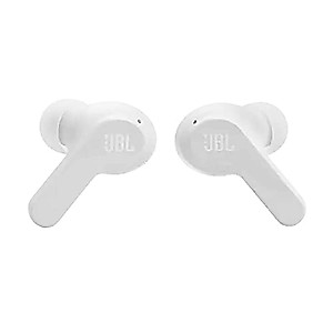 JBL Vibe Beam True Wireless Headphones - White, Small